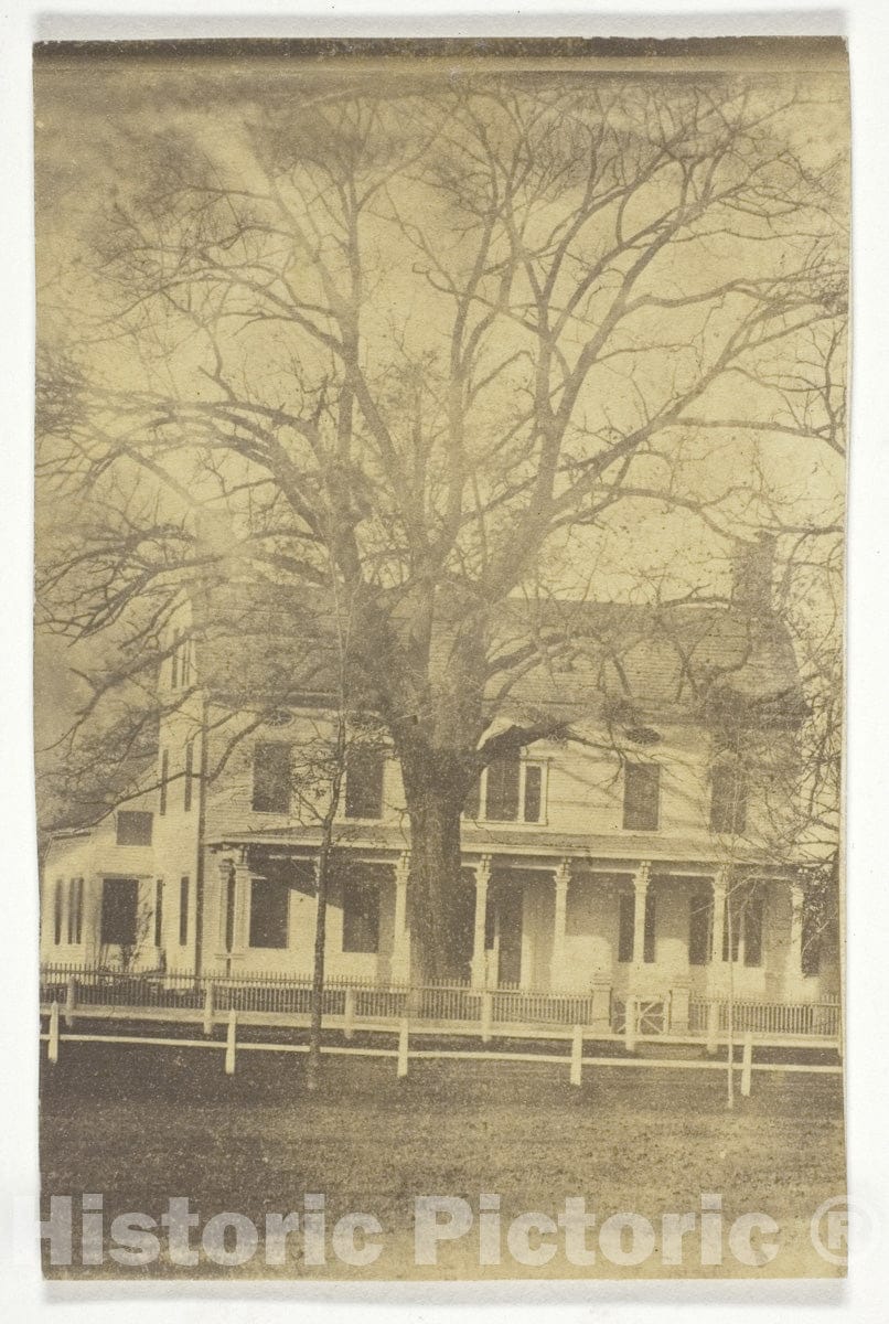 Art Photo : Chittendon House, Unknown, c.1866, Vintage Wall Decor ...