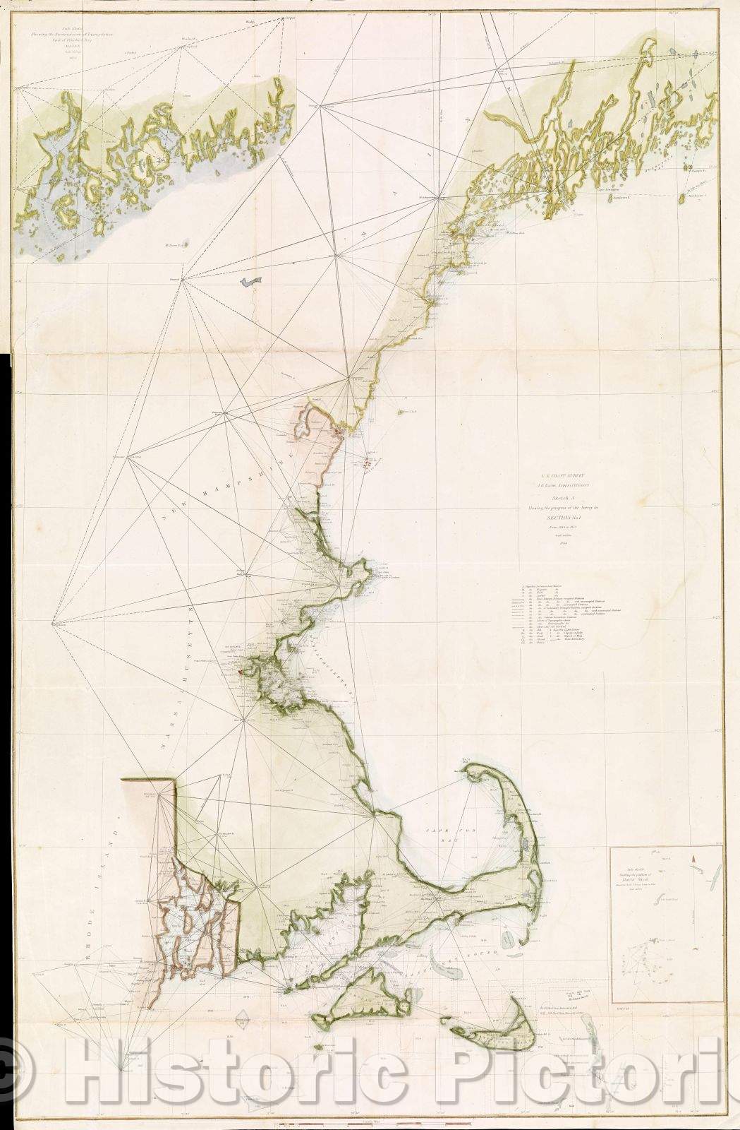 Historic Map : U.S. Coast Survey, A. D. Bache. Superintendent, Sketch ...