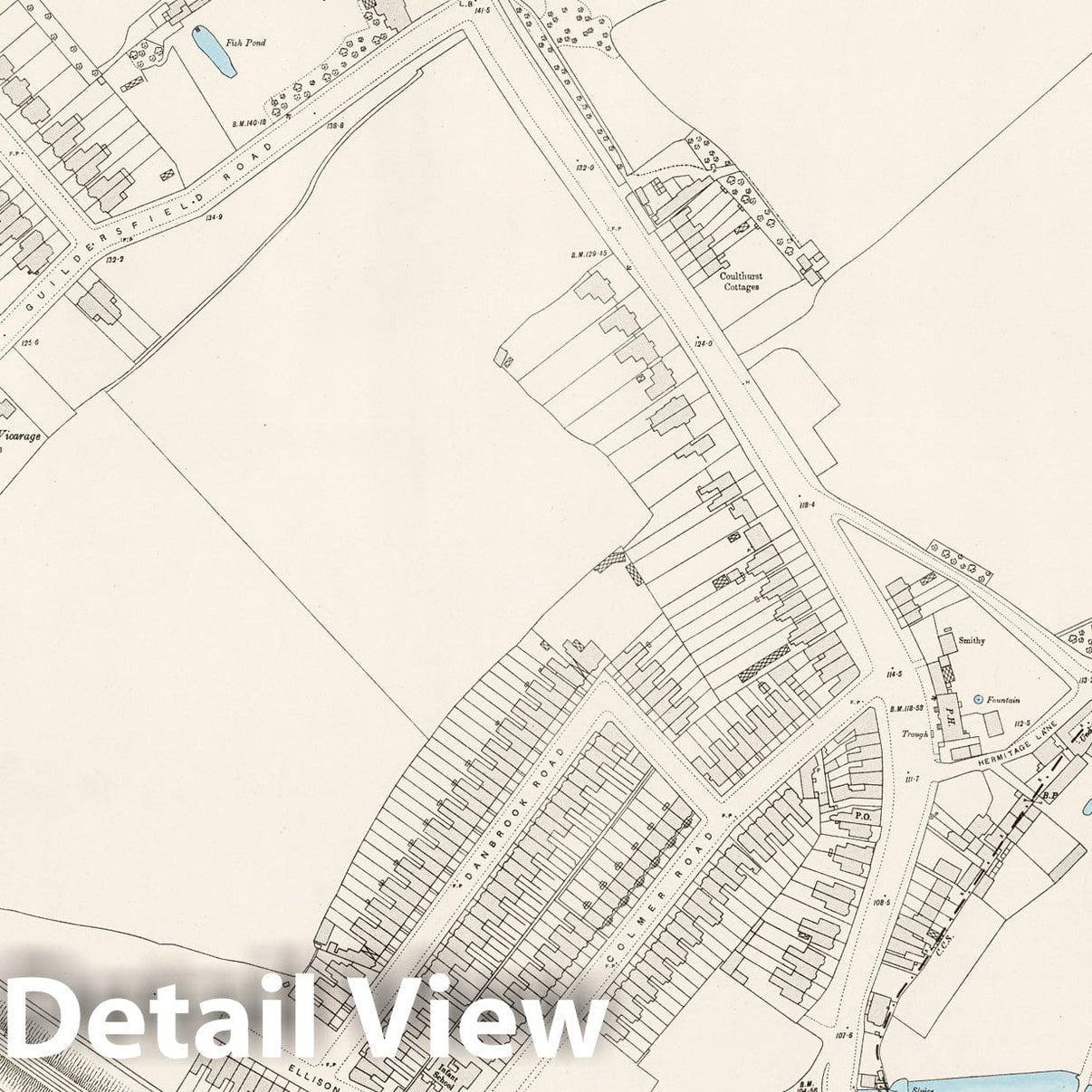 Historic Map : London (England), City Atlas Map, London Sheet XV.33 18 ...